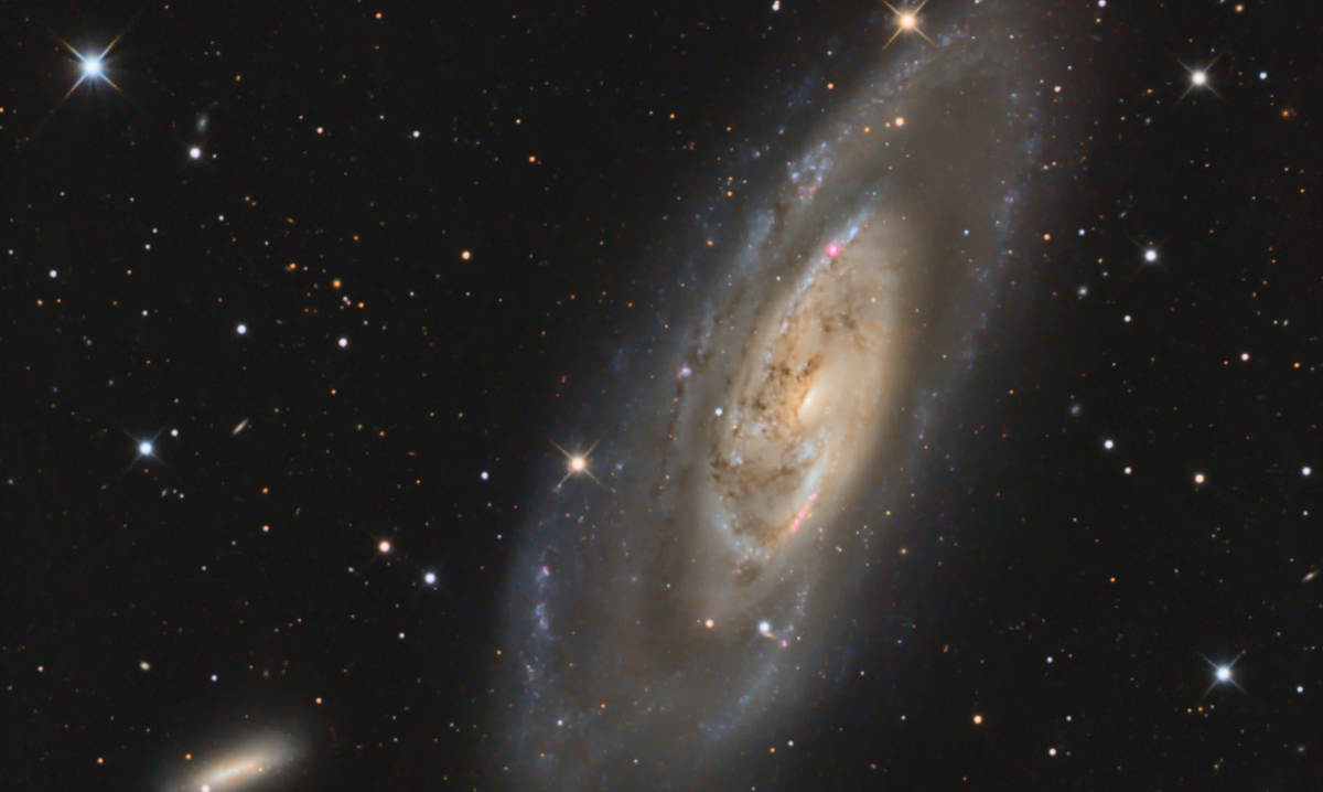 M106 in Canes Venatici - chromosphere